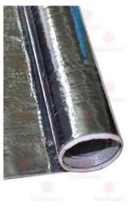 BOPP & Silver Metallic Laminated Woven Fabric, Bopp Laminated Woven Bags